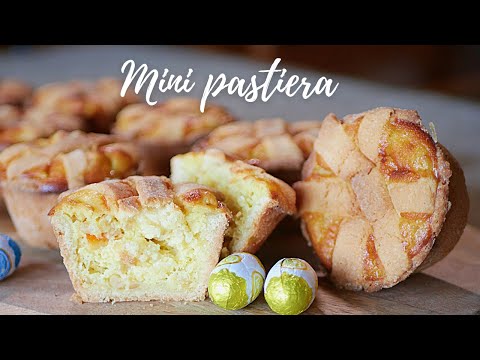 LA PASTIERA FATTA IN CASA... MINI | IDEA DI PASTIERA PER REGALI ...